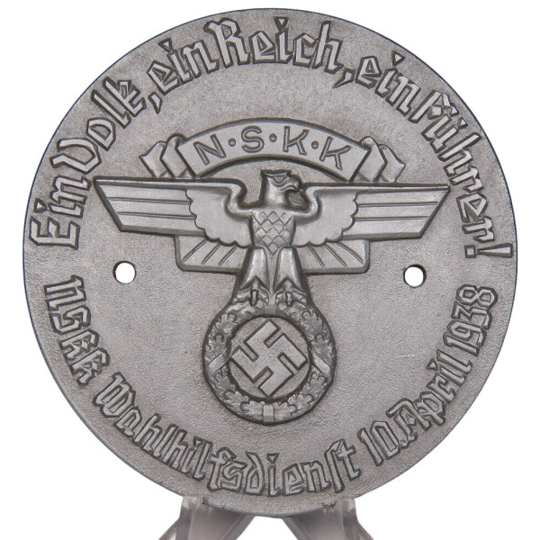 NSKK Wahlhilfsdienst 10 April 1938 – Ein Volk – Ein Reich – Ein Führer