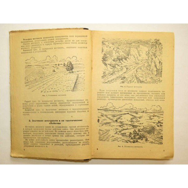 La topographie militaire. manuel de l'Armée rouge. 1943