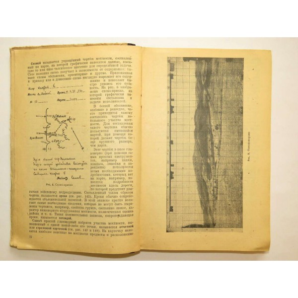 La topographie militaire. manuel de l'Armée rouge. 1943