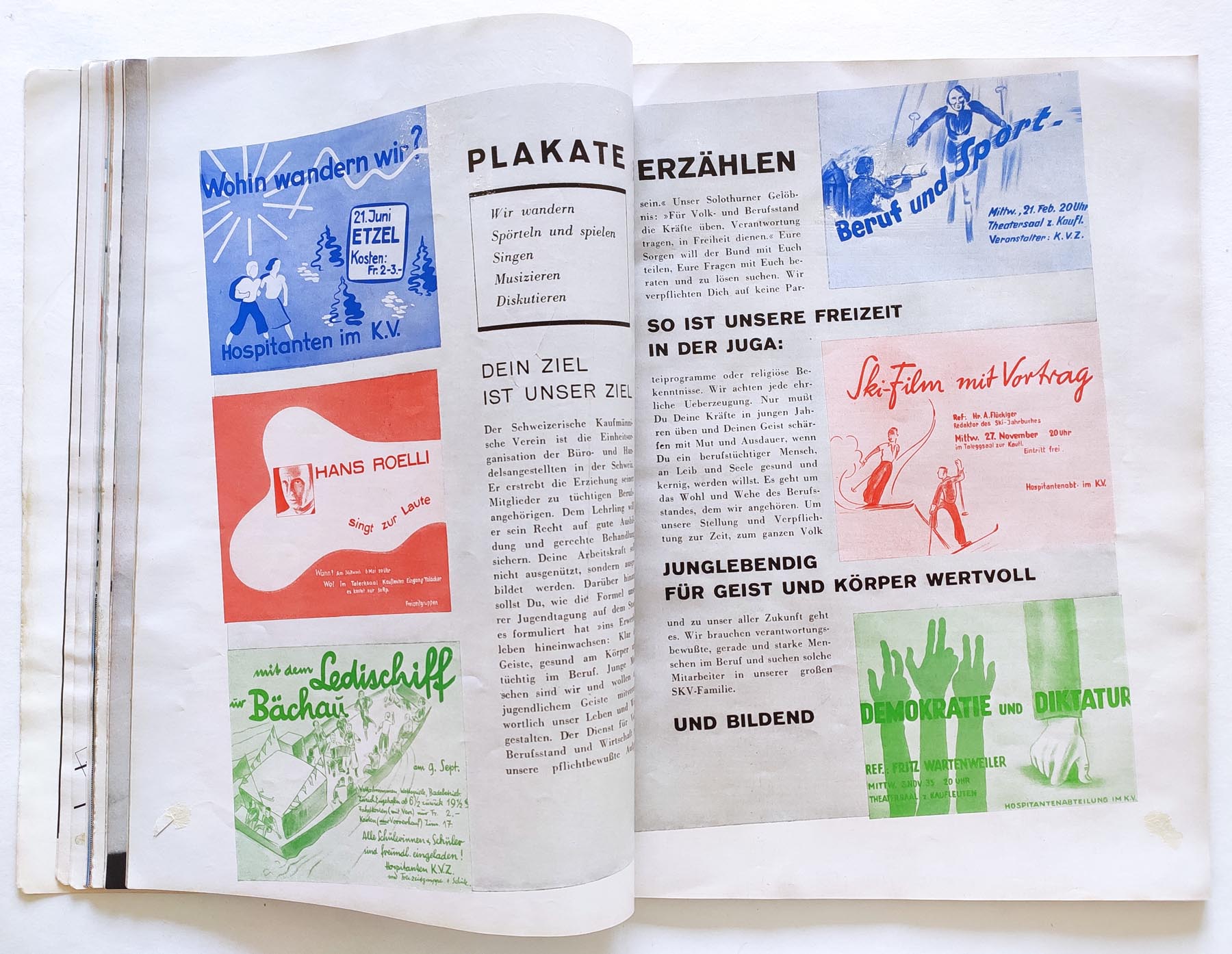 German international magazine Freude und Arbeit (Joy and Work), issue ...