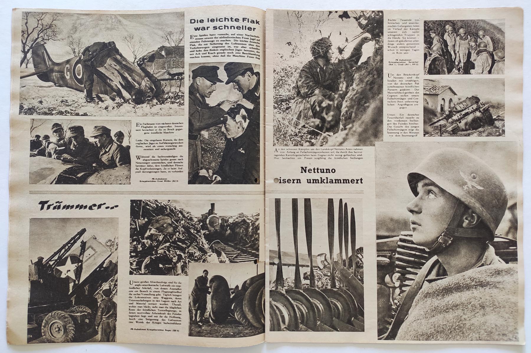 Luftwaffe magazine Der Adler, issue 8, April 18, 1944