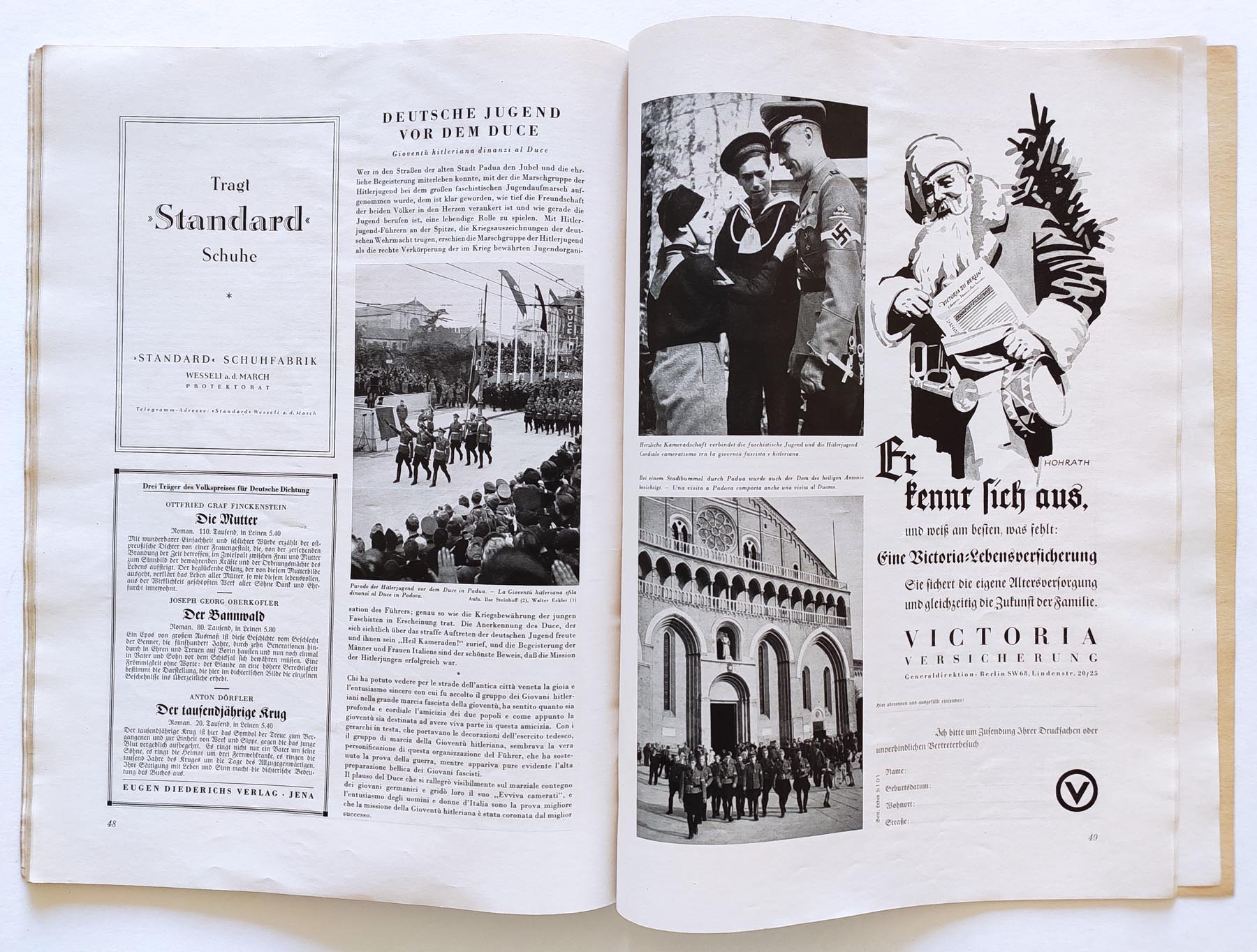 Monthly magazine Berlin - Rom - Tokio, issue 11, November 15th, 1940