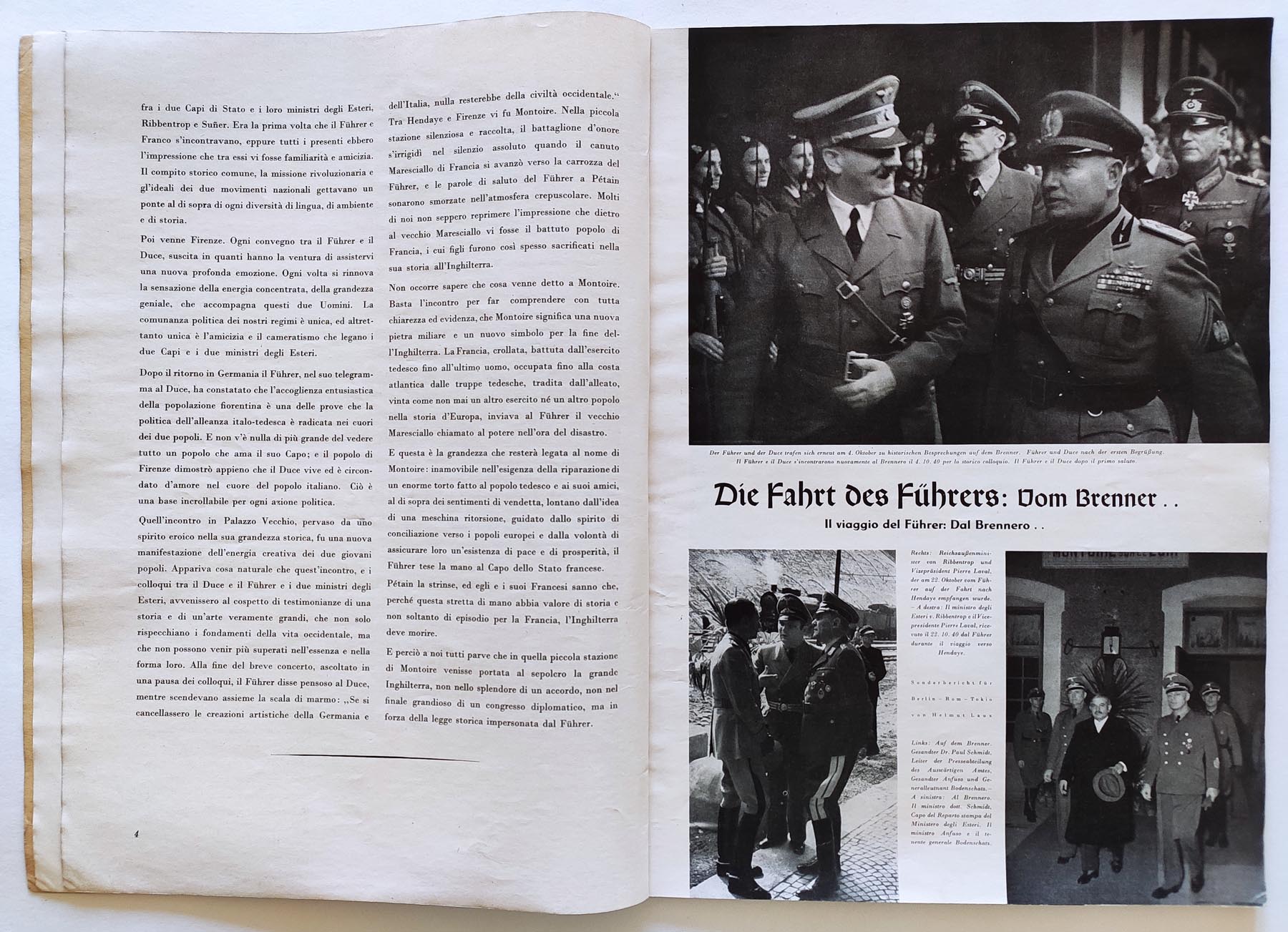Monthly magazine Berlin - Rom - Tokio, issue 11, November 15th, 1940