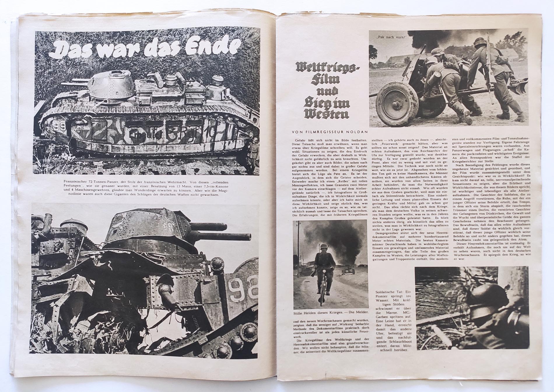 Sieg im Westen - Victory in the West, campaign in France in 1940