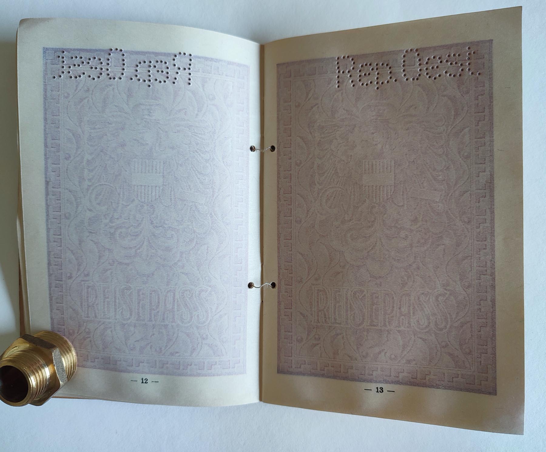 Austrian passport from 1936
