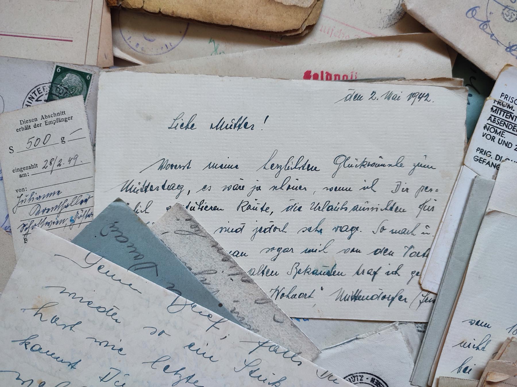 Over 100 letters, mostly Feldpost from 1940-1945