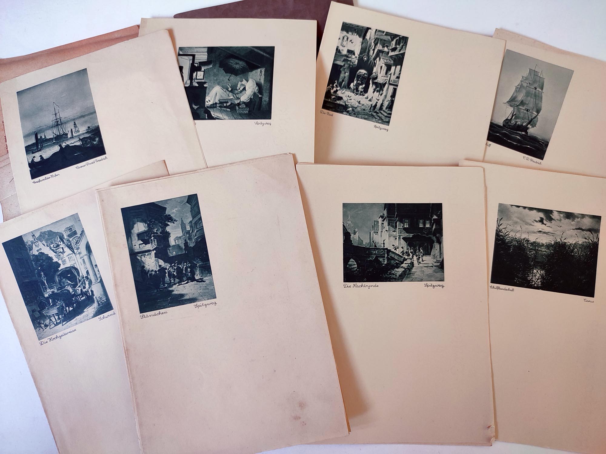 Feldpost collection of field mail forms, small boxes and paper for letters
