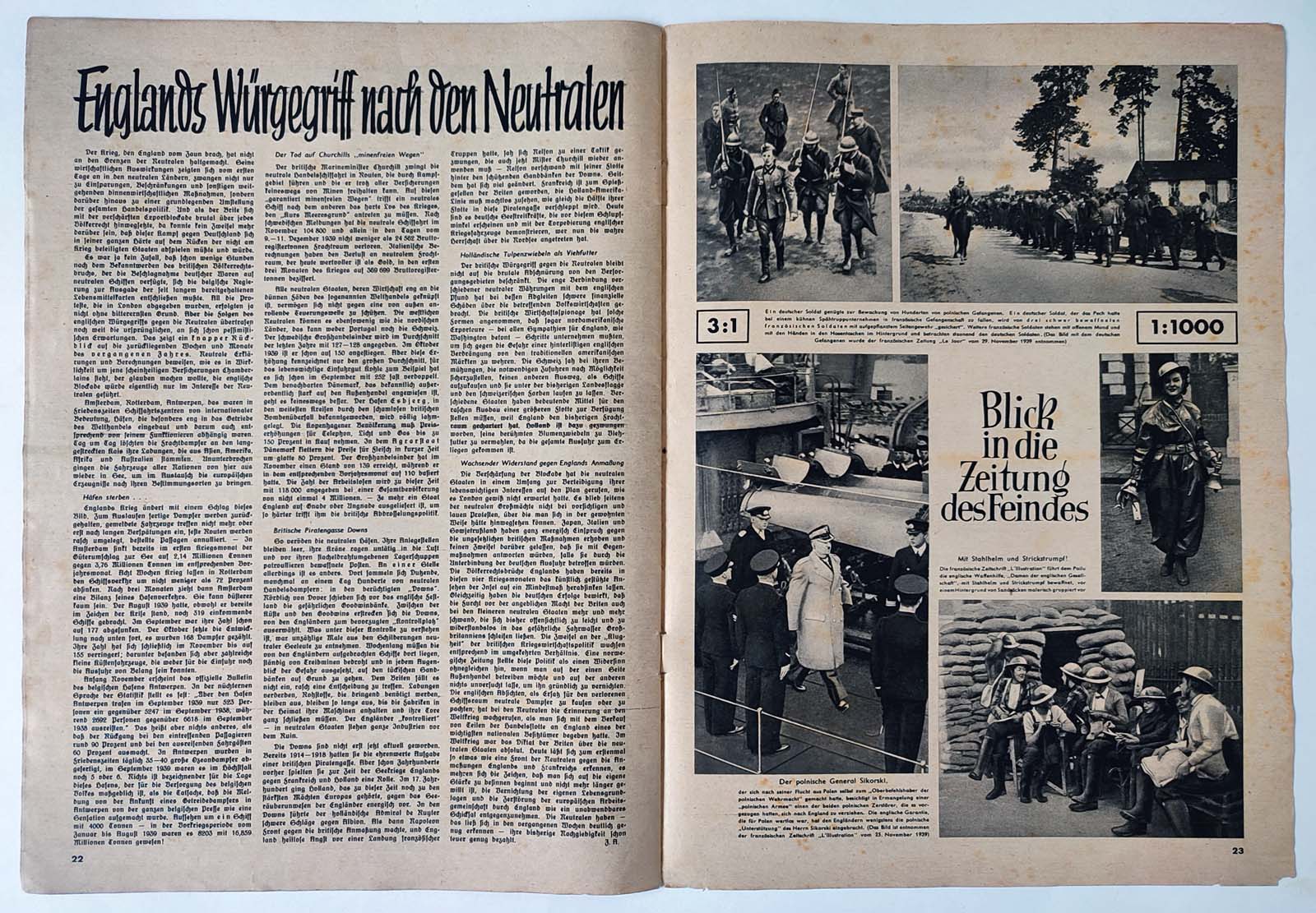 Die Wehrmacht, German WW2 army magazine, issue No. 1, 1940