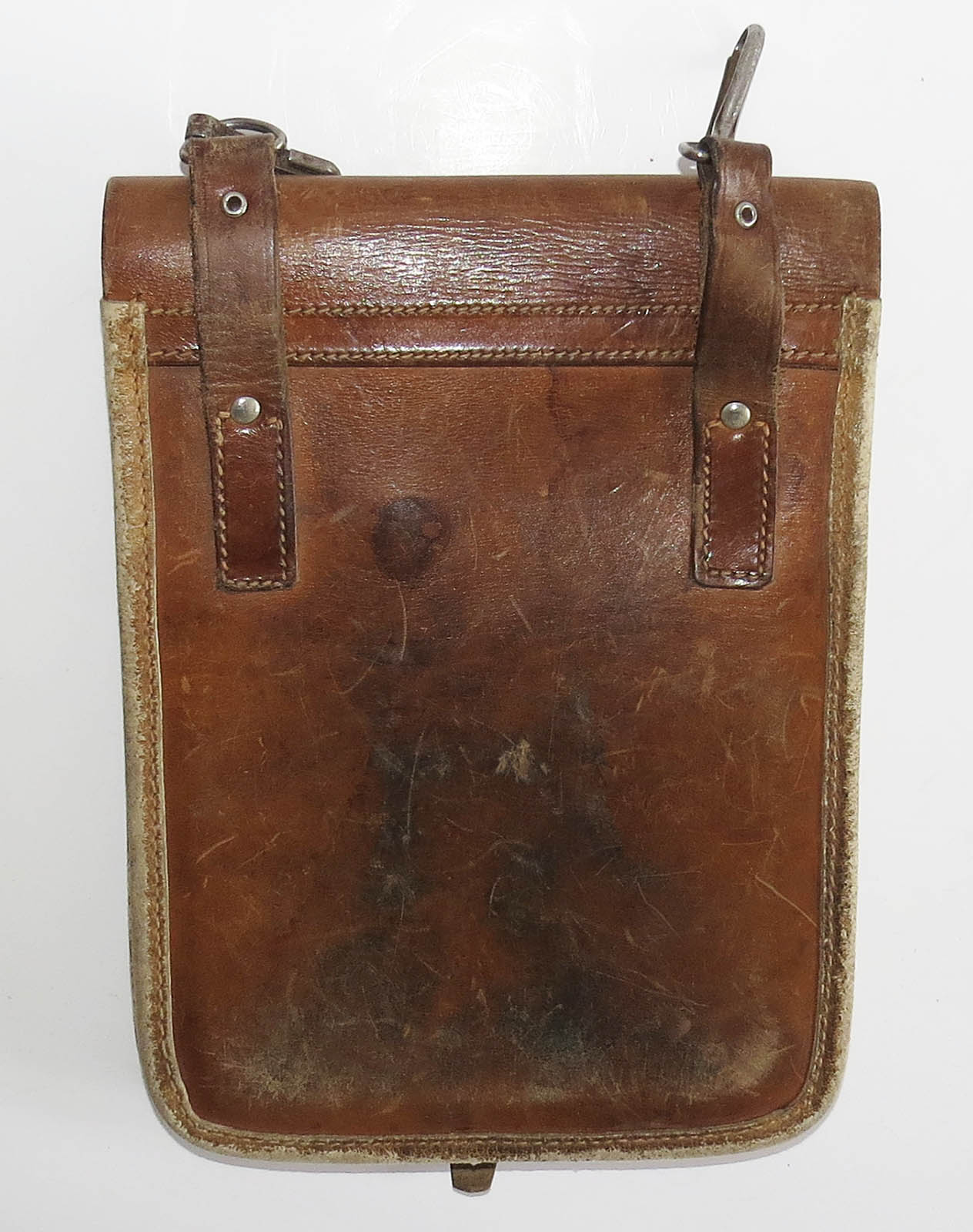 Dated soviet leather map case in excellent condition