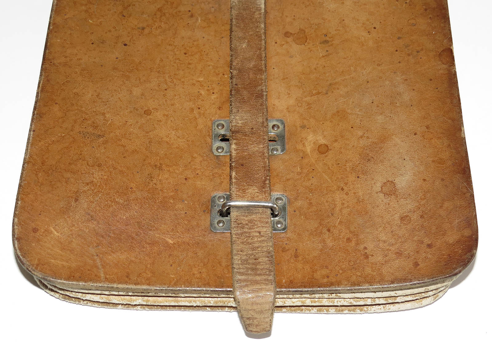 Dated soviet leather map case in excellent condition
