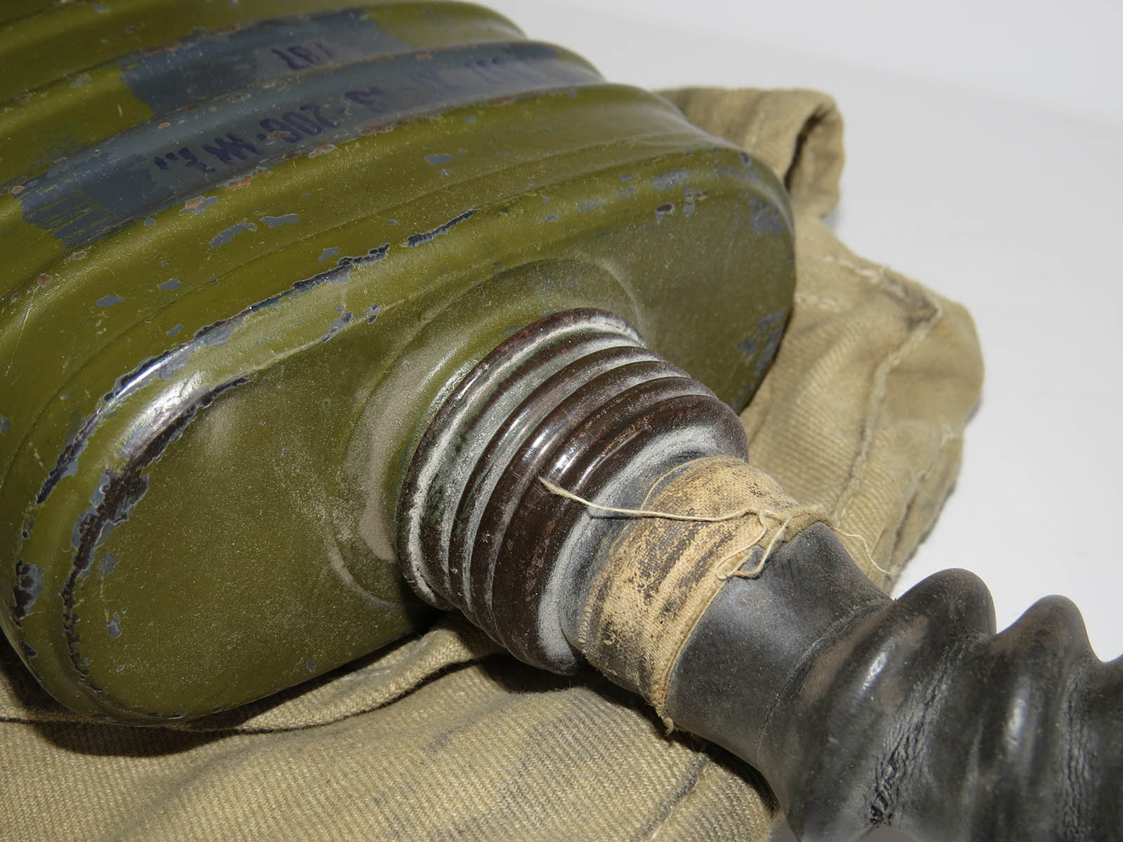 Soviet Gasmask set MO-2 completed with ShM-1 mask