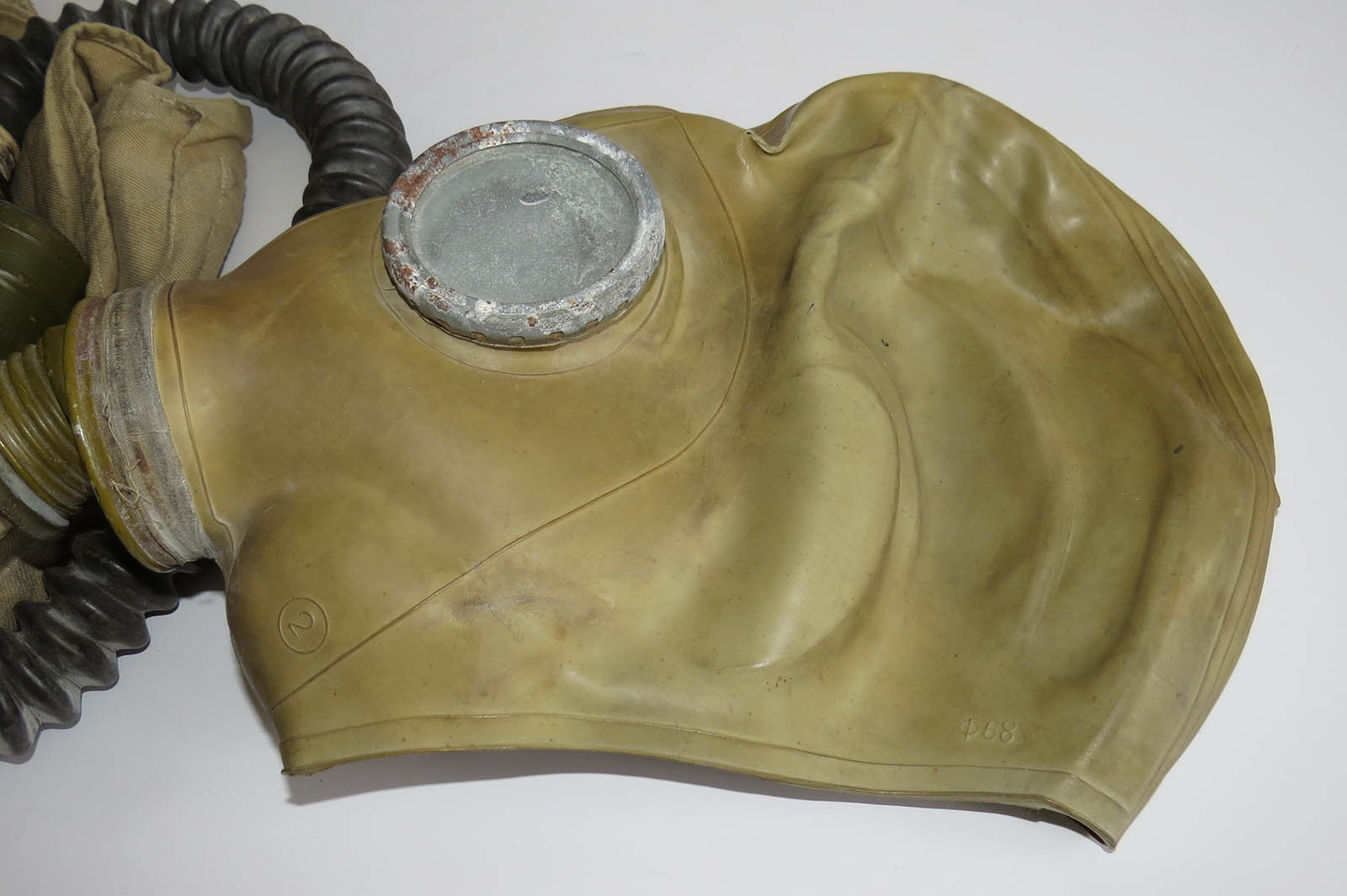 Soviet Gasmask set MO-2 completed with ShM-1 mask