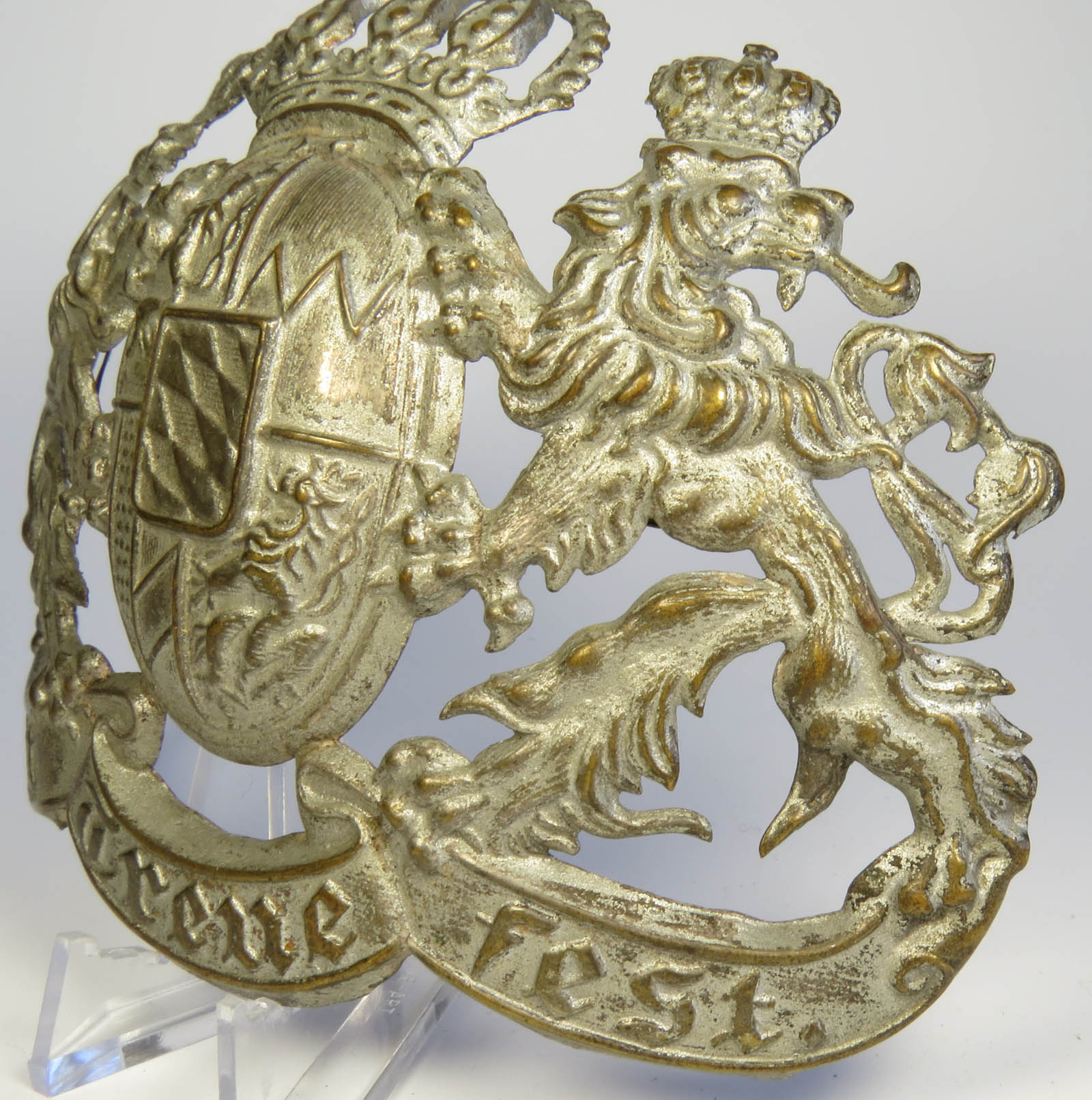 Bavarian WW1 Pickelhaube Helmet Cockade
