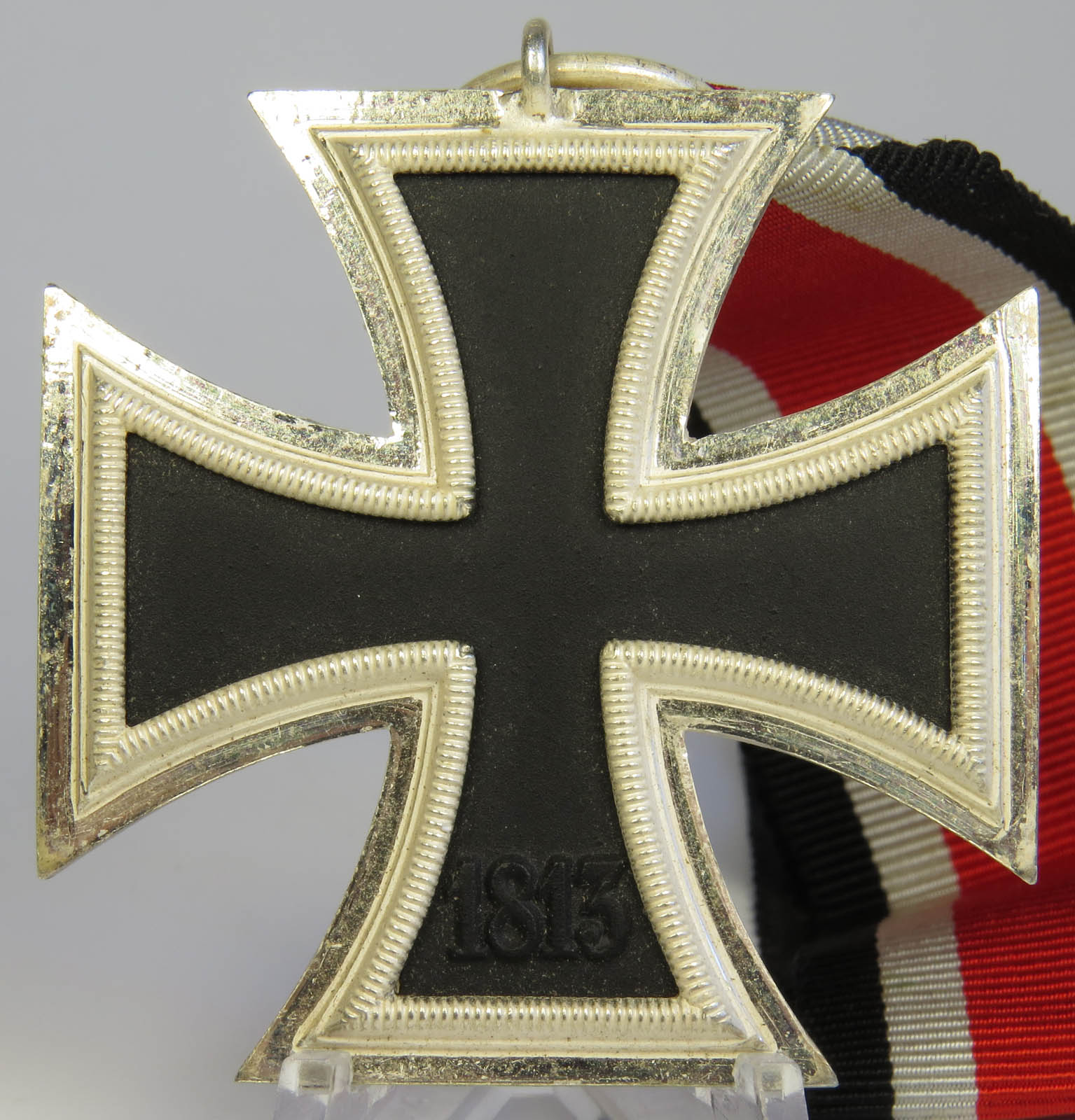 Steinhauer & Lück "4" Iron Cross 2nd Class on ribbon