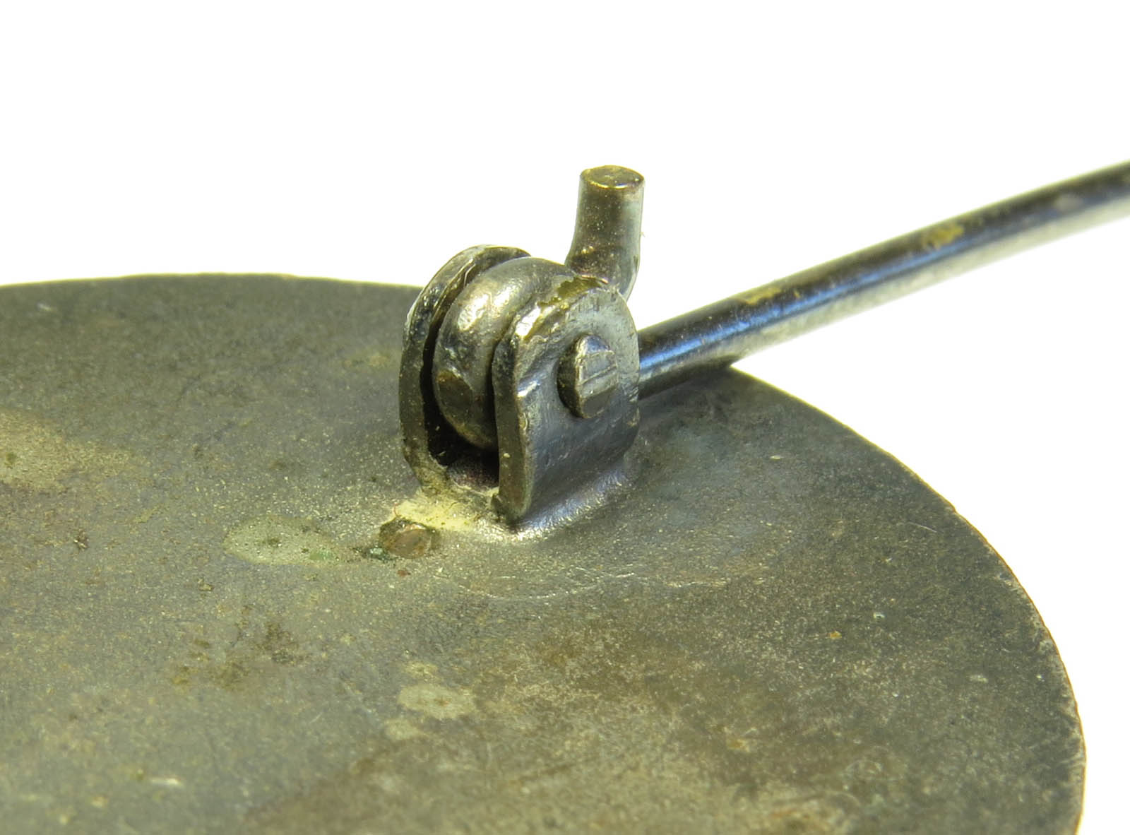 Wound Badge in Silver unmarked deumer, oversize