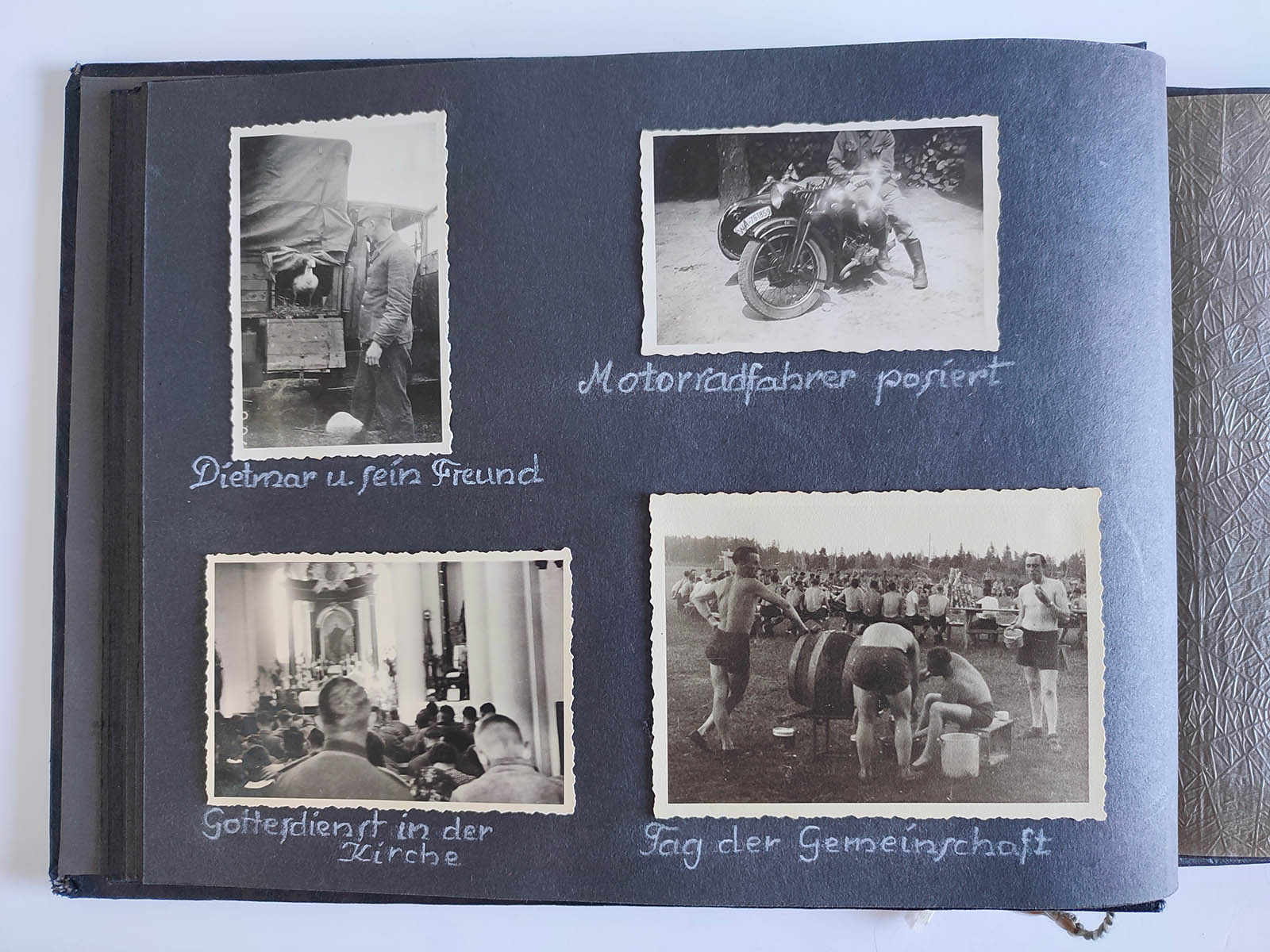 German Heer Soldier's Photoalbum 1937-1943