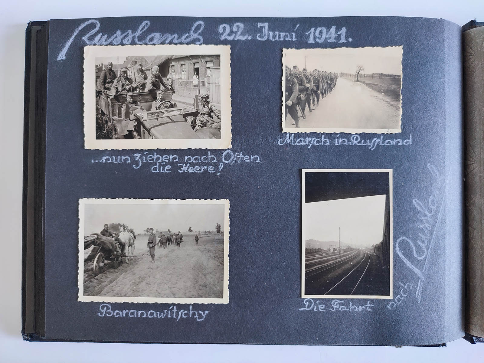 German Heer Soldier's Photoalbum 1937-1943