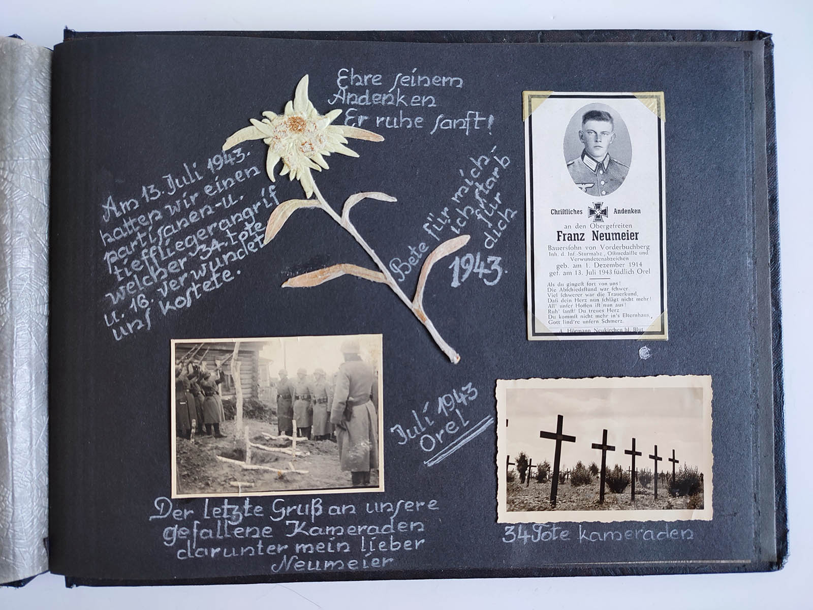 German Heer Soldier's Photoalbum 1937-1943