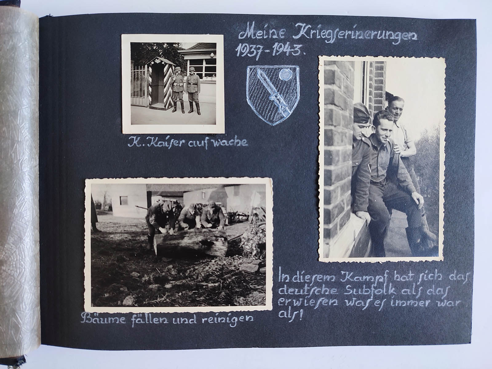 German Heer Soldier's Photoalbum 1937-1943