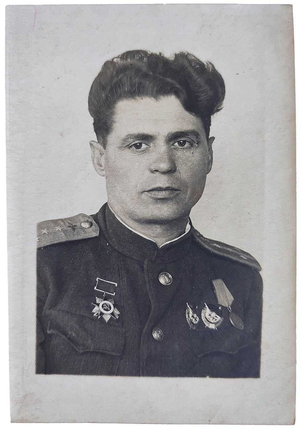 Portrait Hero of the Soviet Union Lorin