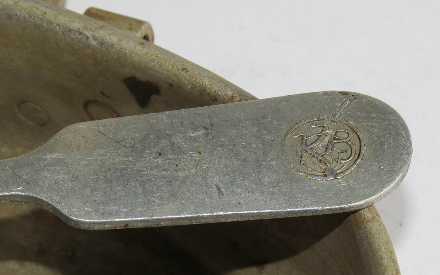 Soviet Relic Mess Kit with Soldiers Initials