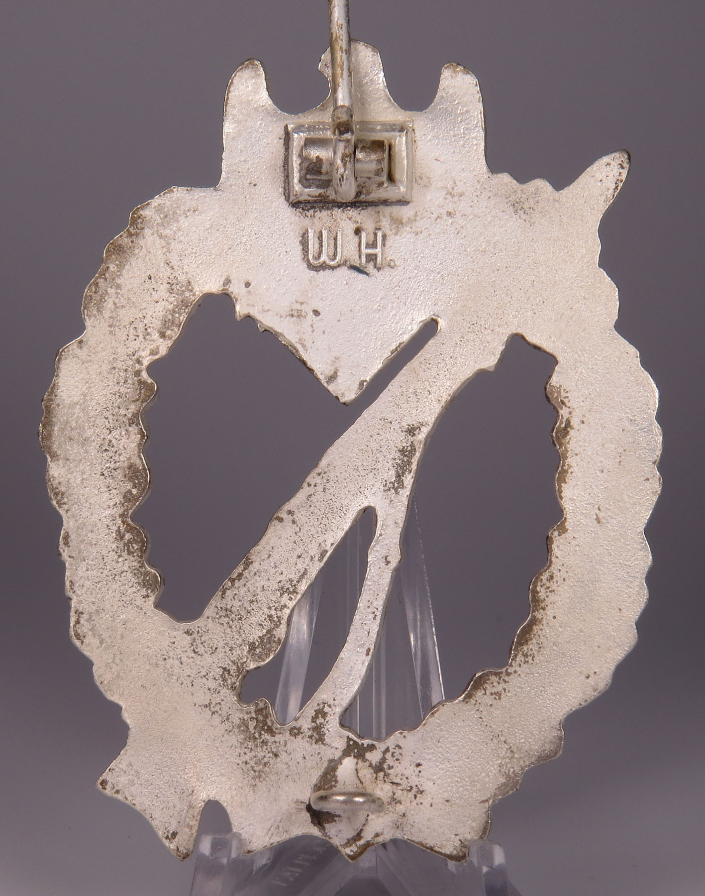 Infantry Assault Badge in Silver, Wilhelm Hobacher