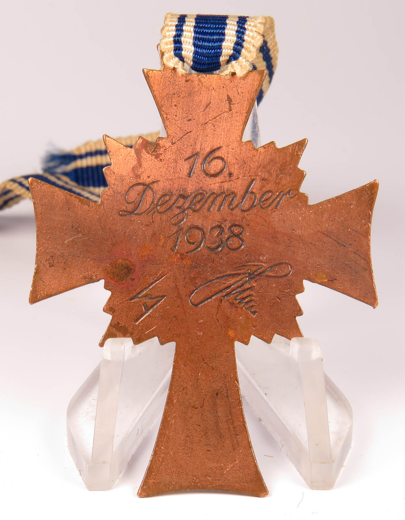 Cross of Honour of the German Mother 3rd Class (Bronze)