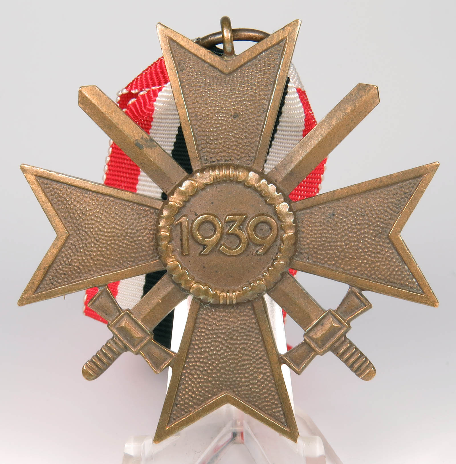 War Merit Cross with Swords 2nd Class on a ribbon