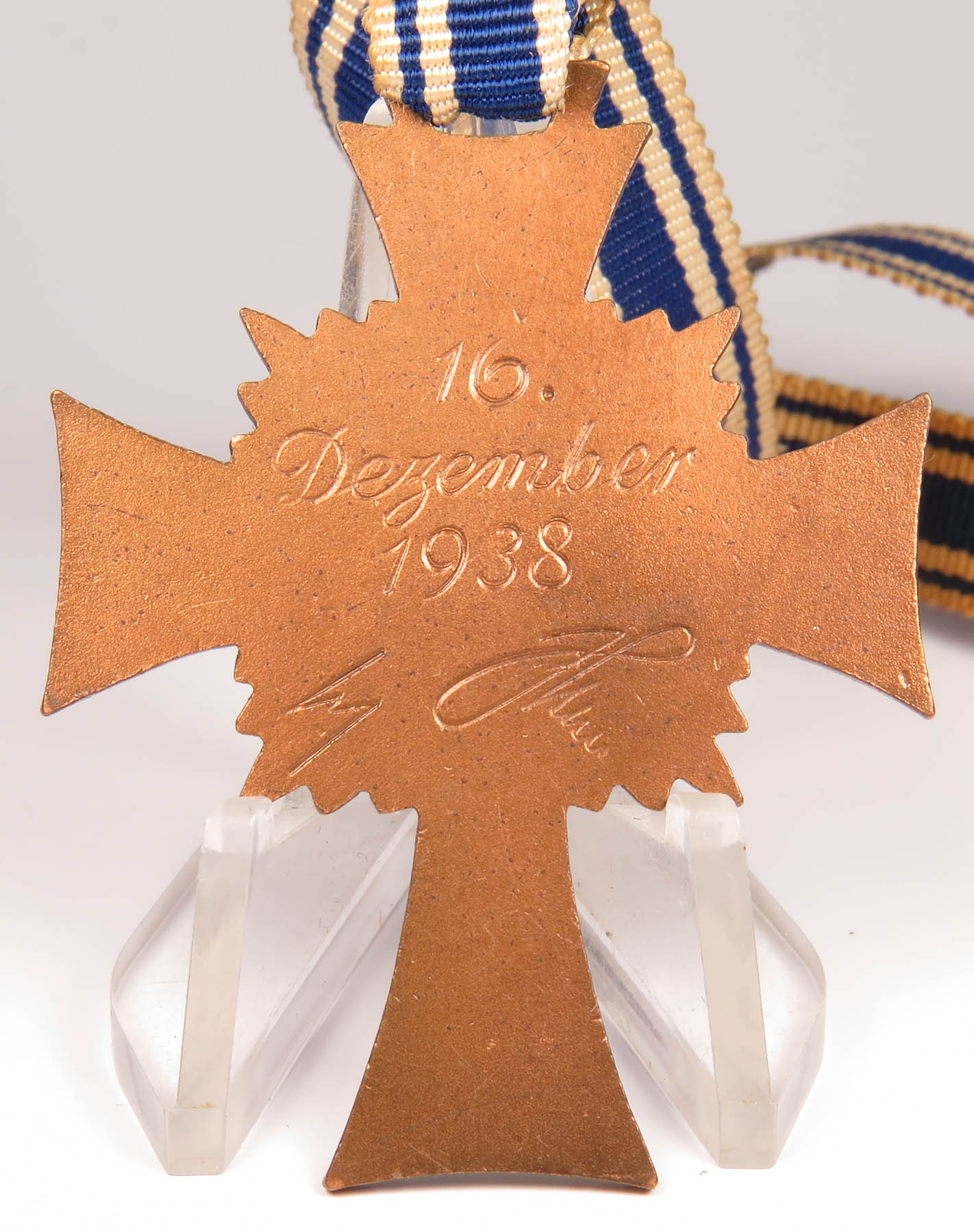Cross of Honour of the German Mother 3rd Class (Bronze)