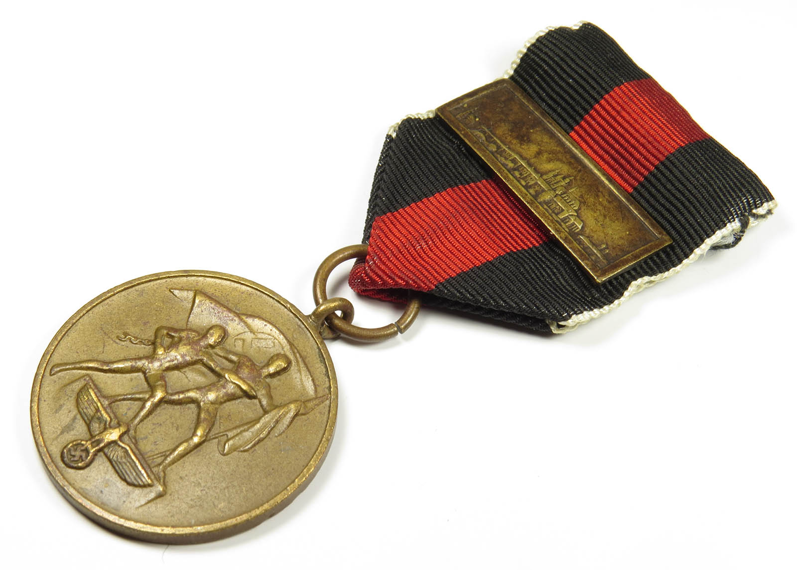 October 1938 Medal with Prague Castle Bar