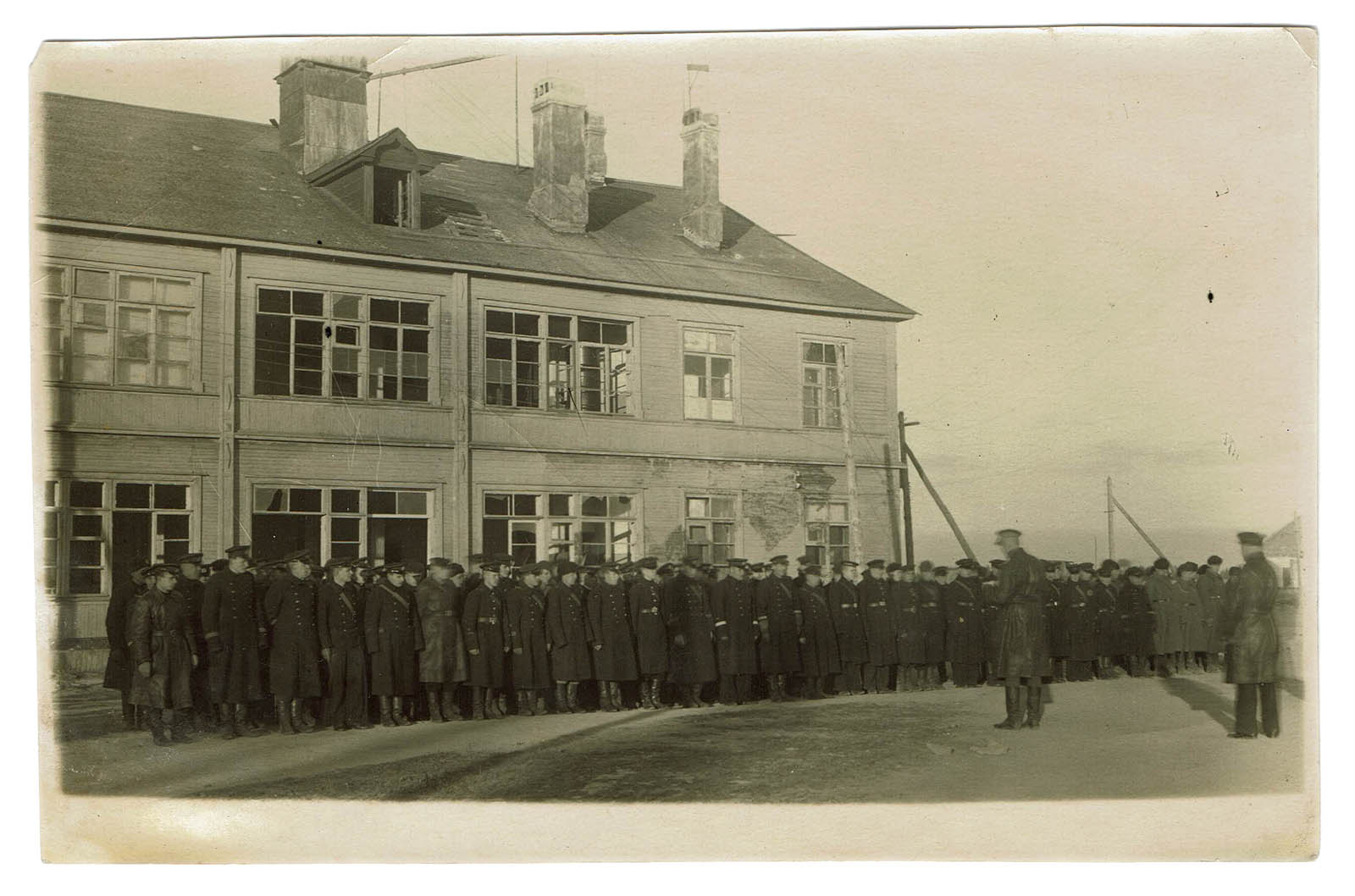 Soviet Fleet unit in formation