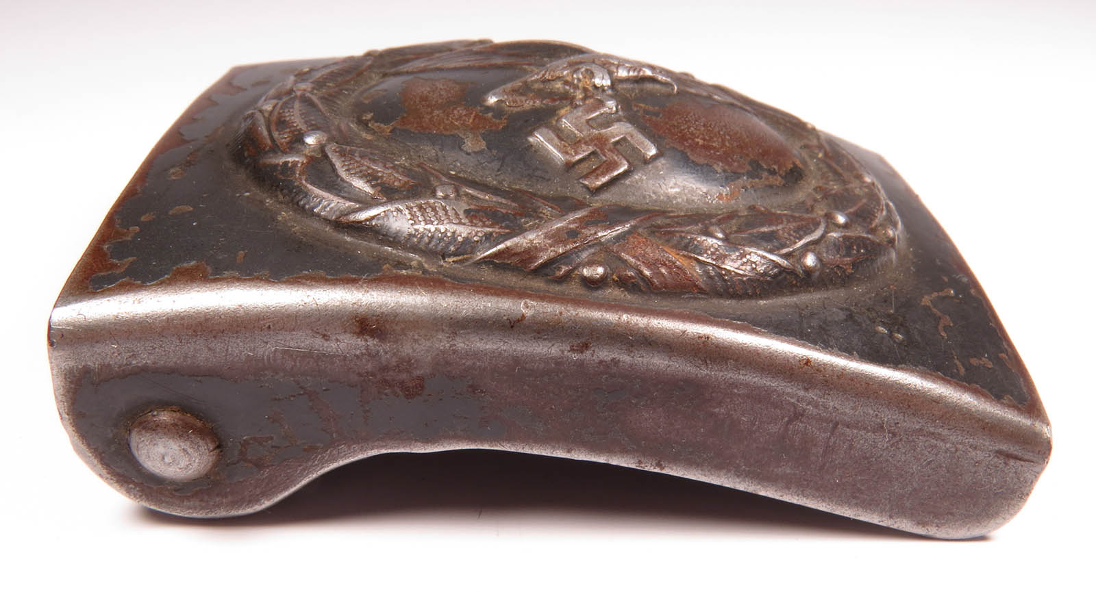 Luftwaffe steel belt buckle by Schmole & Comp.