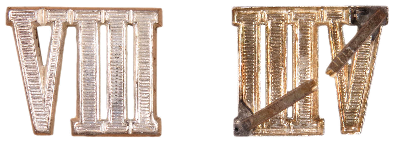 VIII Roman Cypher for NCO Shoulder straps