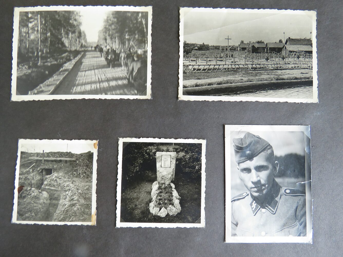 Photo album belonged to SS-Sturmmann Karl Stockinger "Der Führer".