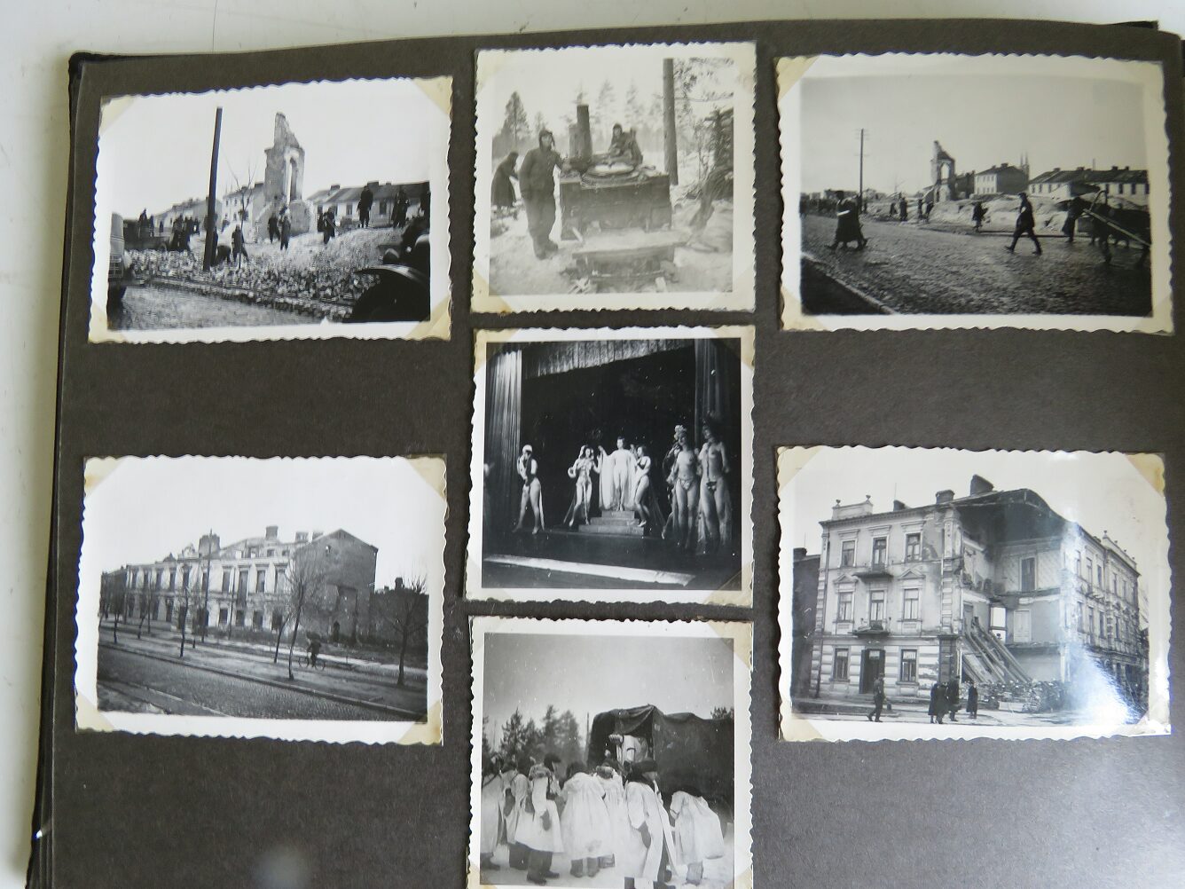 Photo album belonged to SS-Sturmmann Karl Stockinger "Der Führer".