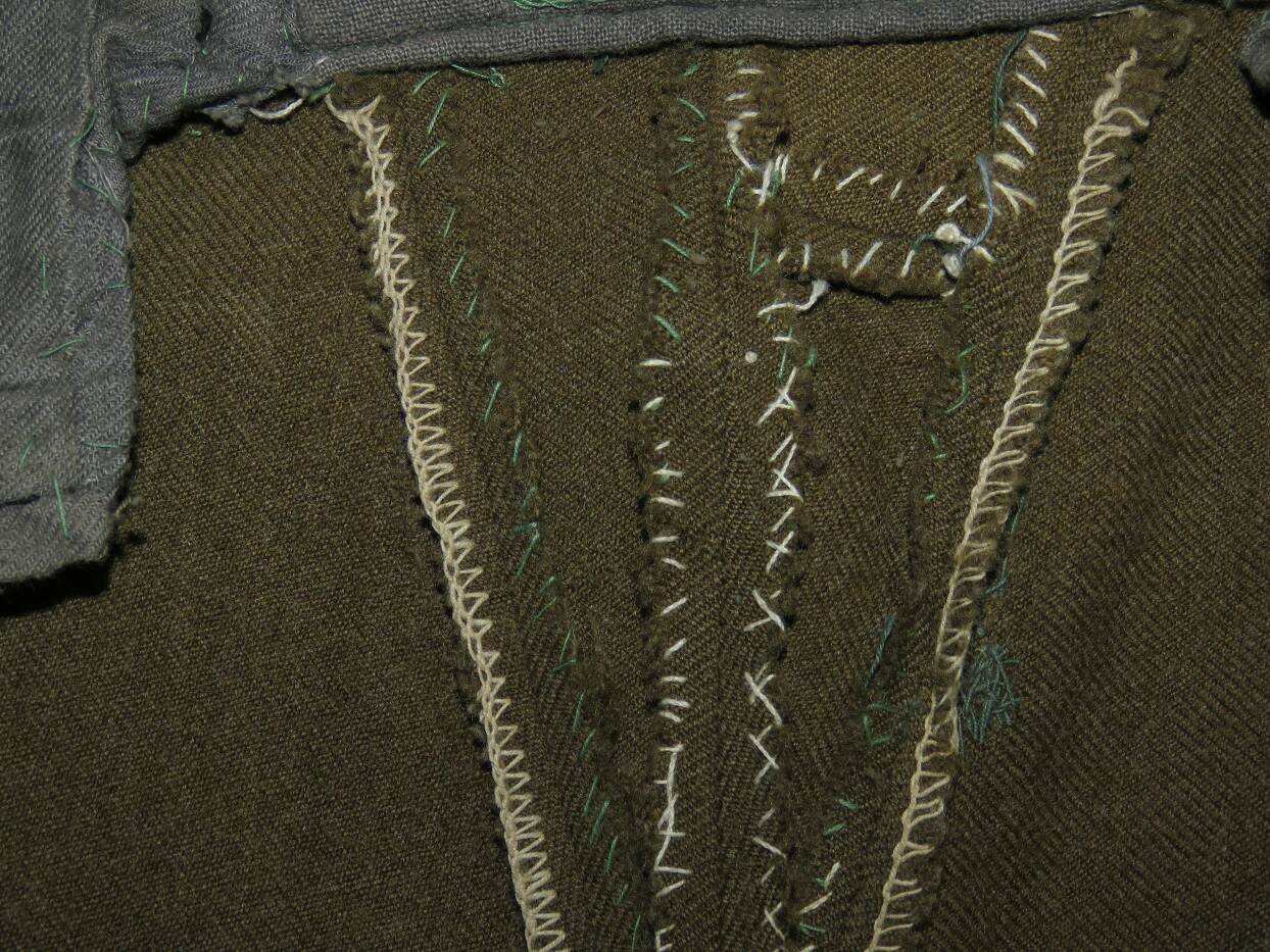 Red Army woolen breeches made of the Canadian fabric