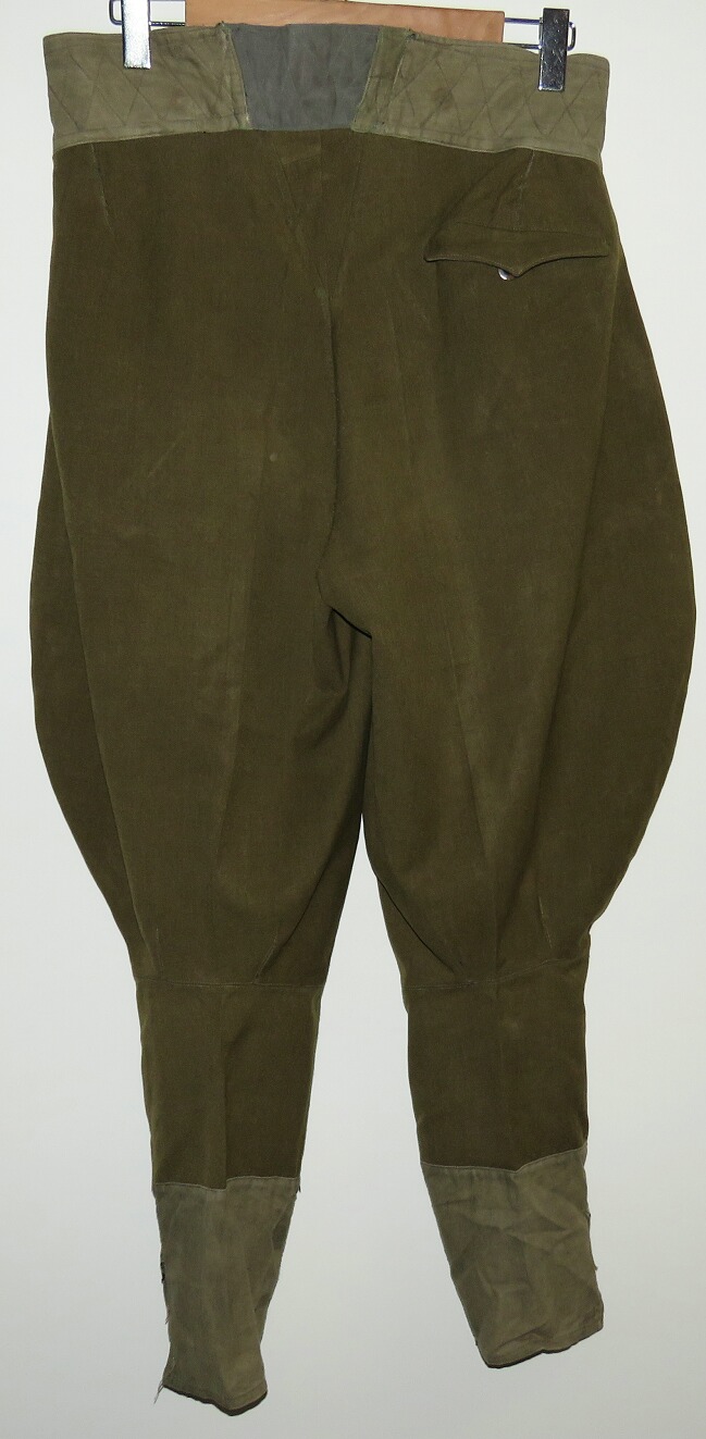 Red Army woolen breeches made of the Canadian fabric