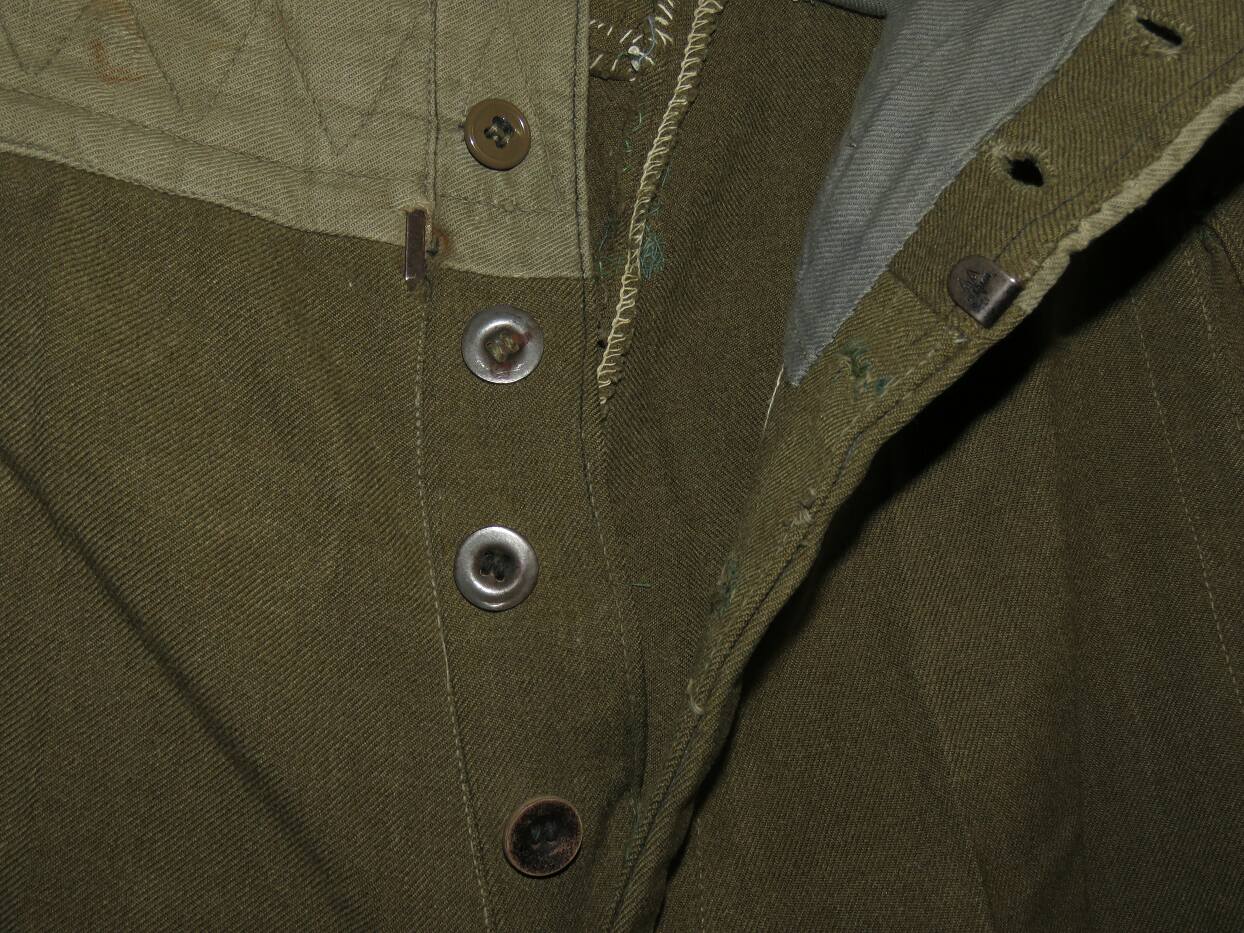 Red Army woolen breeches made of the Canadian fabric