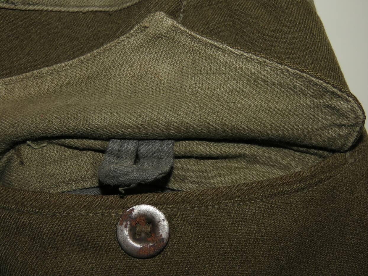 Red Army woolen breeches made of the Canadian fabric