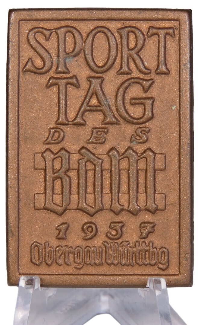 BDM Sporttag 1937 Badge