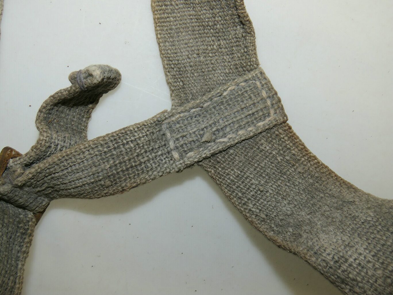 German MG34/42 Ammunition Case Web Carrier H-Straps Set, 1942