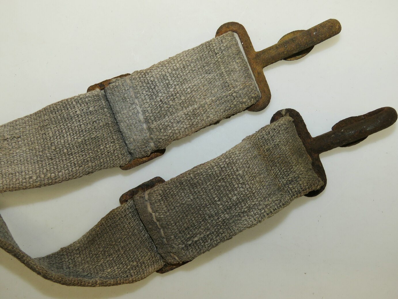 German MG34/42 Ammunition Case Web Carrier H-Straps Set, 1942