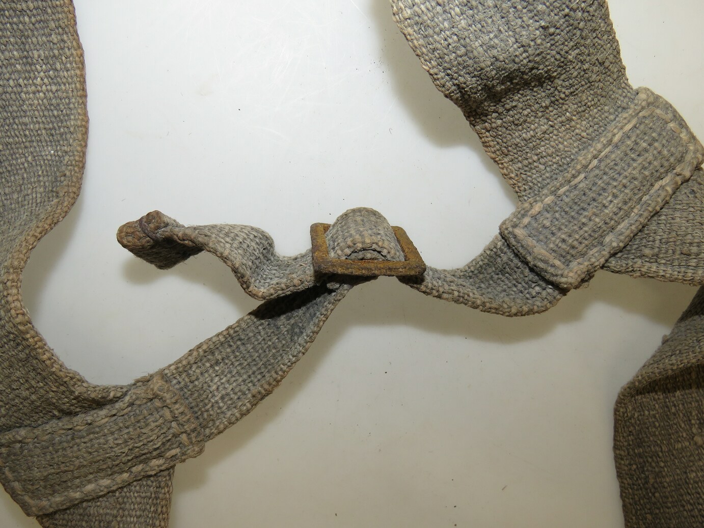 German MG34/42 Ammunition Case Web Carrier H-Straps Set, 1942