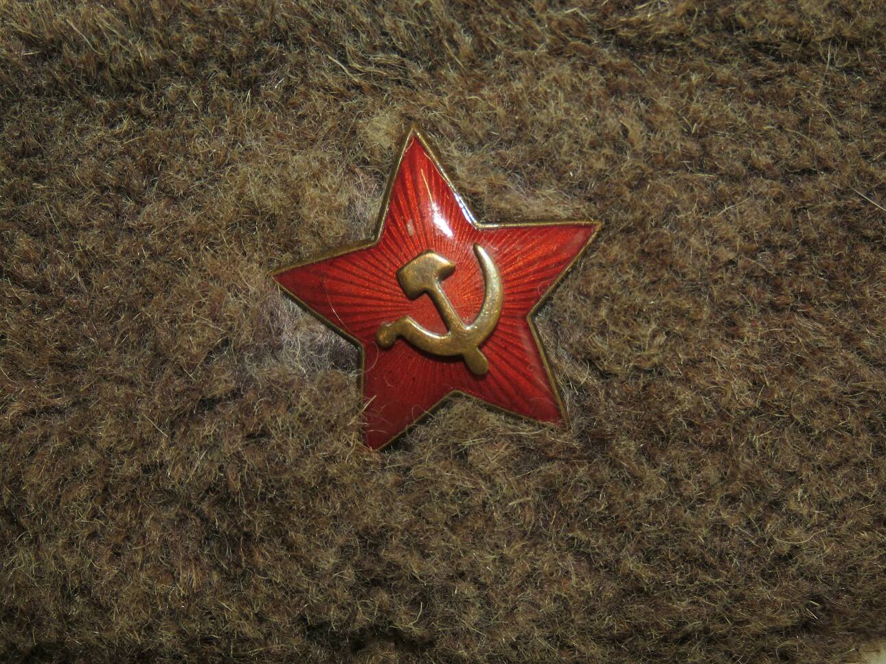 Soviet Ushanka Winter Hat, Model 1940