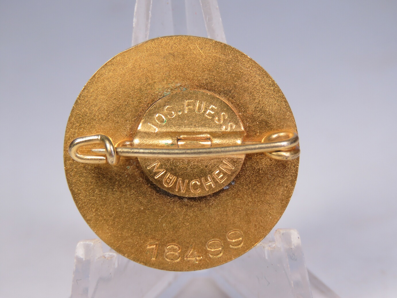NSDAP party Gold Honor Badge, Set, early. # 18499
