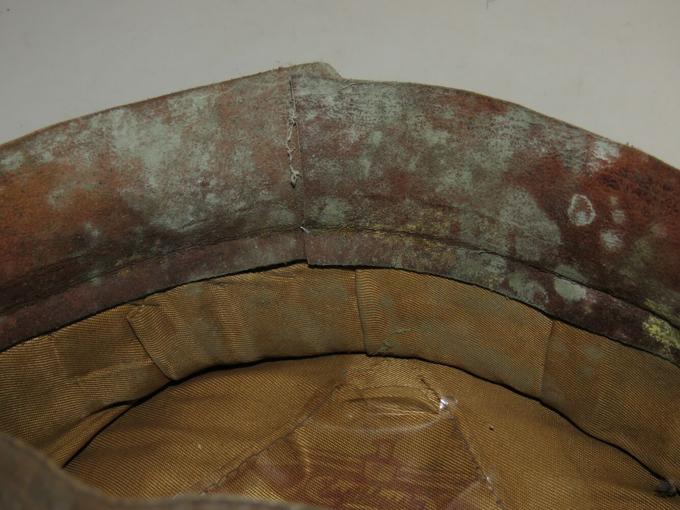 Wehrmacht artillery field crusher cap all wool construction