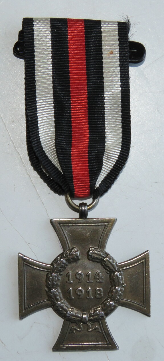 KM&F made Hindenburg cross 1914-18 honor cross