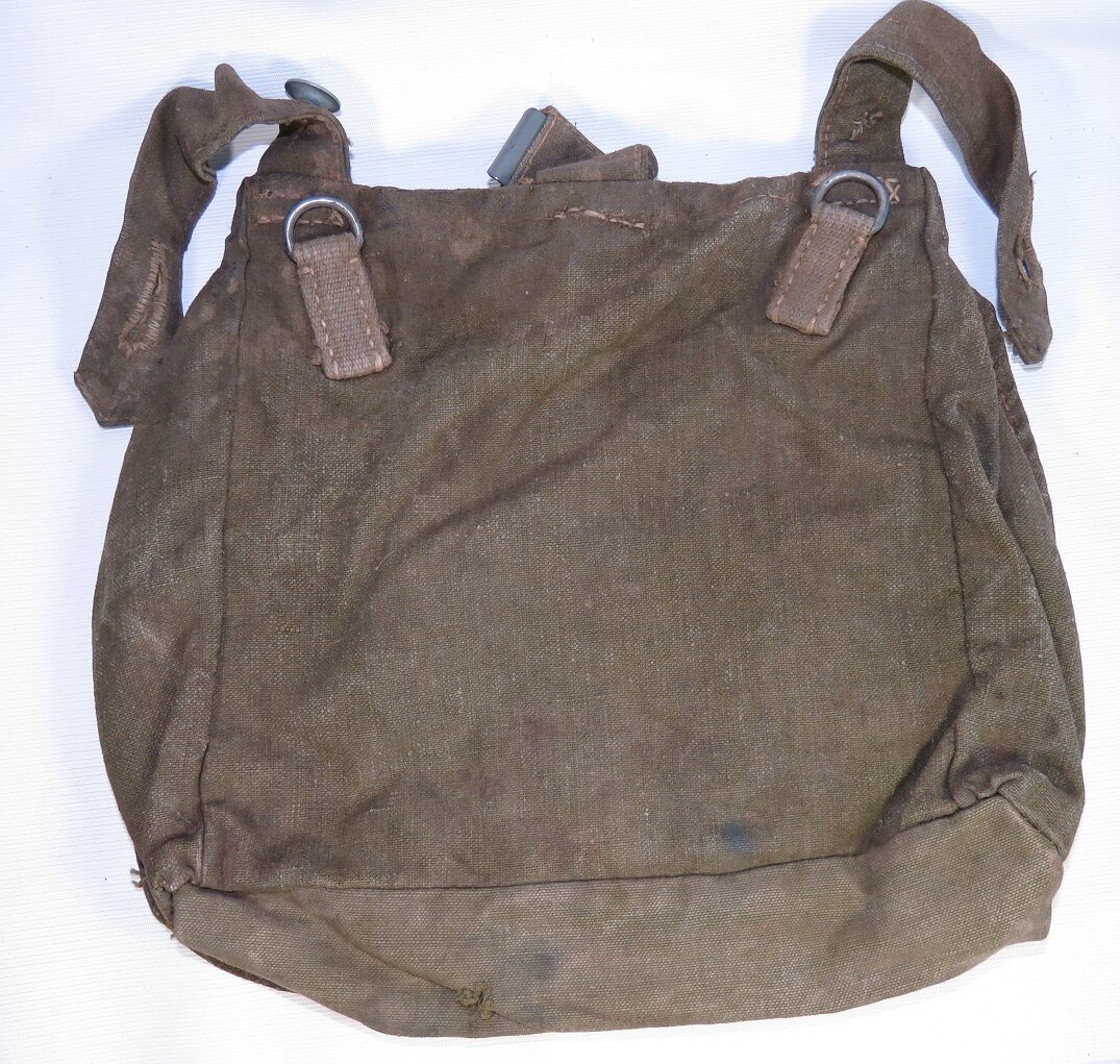 German WW2 bread bag in salty condition