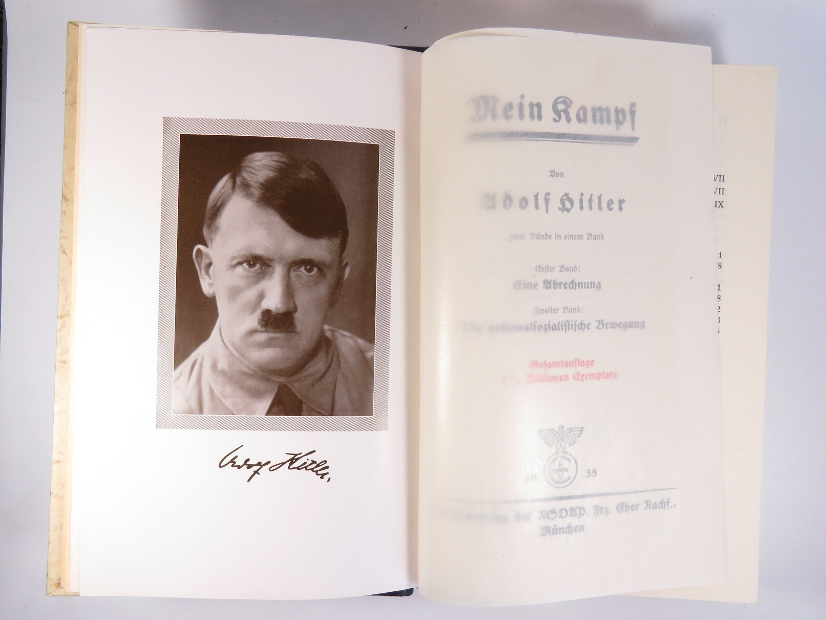 Adolf Hitler Mein Kampf wedding gift variant 1938