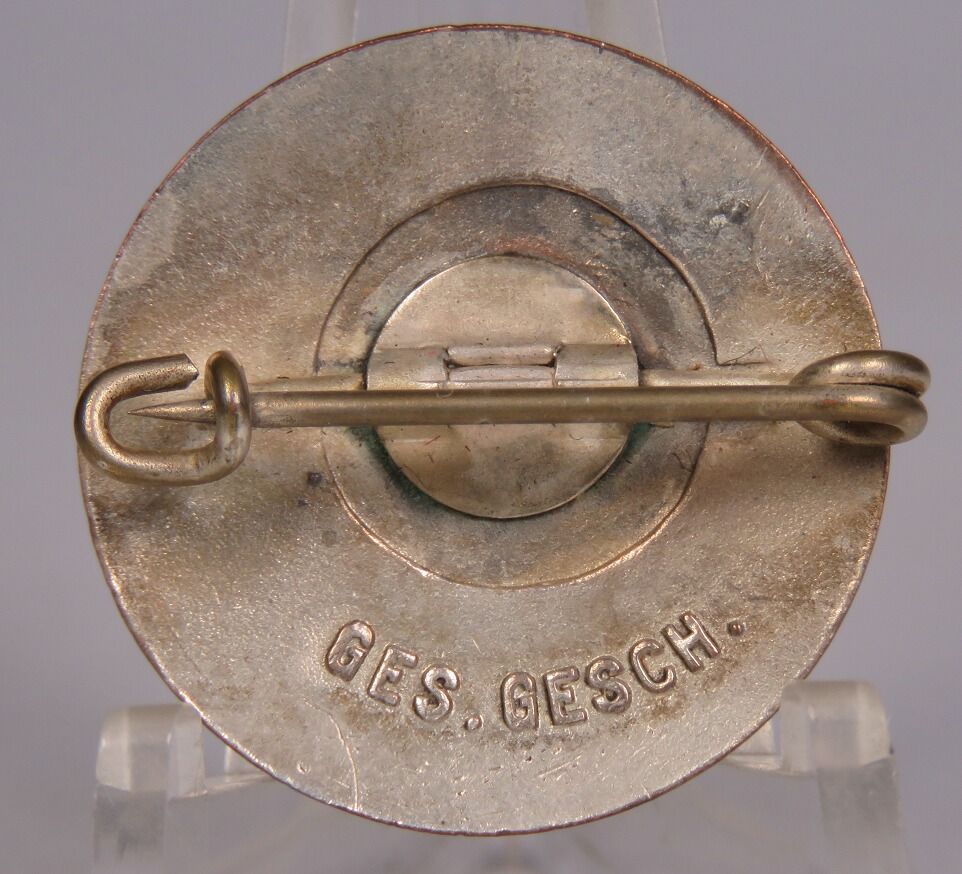 Early N.S.D.A.P member badge - GES. GESCH